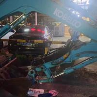 China 11-16 Tons Excavator Hydraulic Thumb Clip For Stable Clamping for sale