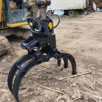 China YTB Wood / Stone Excavator Grabber Hydraulic And Electronic Type For Digging for sale