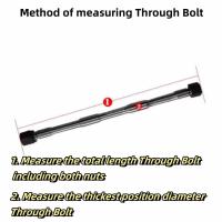 China Hydraulic Rock Demolition Hammer Breaker Spare Parts Through Bolts for sale