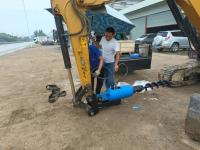 China Hydraulic Excavator Drilling Machine Earth Auger Post Hole Digger for sale