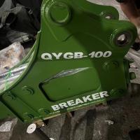 China Top Type / Triangle Hydraulic Breaker Hammer QYGB100 100 Chisel for 10-16 Tons for sale