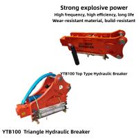 China 10-16 Ton Excavators Hydraulic Breaker Hammer 100 Chisel YTB100 for sale