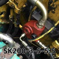 China Kobelco Excavator Spare Parts Silver Color Control Valve for sale