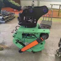 China Hydraulic Excavator Grabber Tree Pruning Machine Hold Clip For Tree Cutting for sale