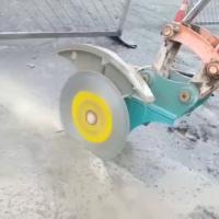 China Excavator Hydraulic Rock Saw Stone Concrete Cutting Machine For Cutting Rocks for sale