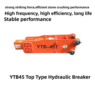 China YTB45 Top Type Hydraulic Breaker 45 Chisel Suit 1.2-3.0 Tons Excavator for sale