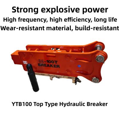China YTB100 Top Type Hydraulic Breaker Hammer Wear Resistant 100 Chisel for sale
