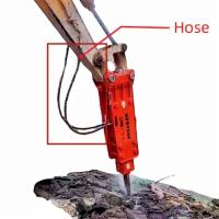 China Excavator Hydraulic Breaker Hammer Pipeline Hose Spare Parts Piping Kits for sale