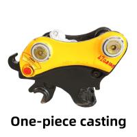 China Excavator Hydraulic Quick Coupler Mechanical One Piece Casting for sale