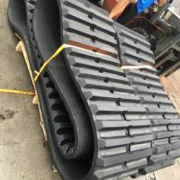 China Rubber Track Link Excavator Track Idler Track Shoe for sale