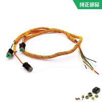 China Hydraulic Pump Wiring Harness 8 Wires 3 Plugs  For Car 320D for sale