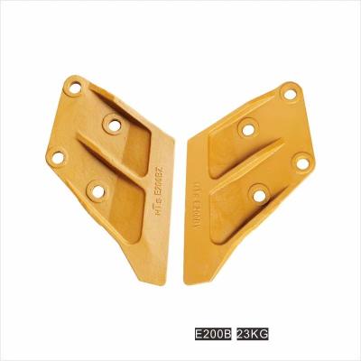 China Yellow CAT E200B Knife Angle Plate Excavator Accessories for sale