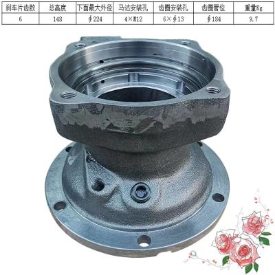 China Modern R60WVS Rotary Motor Housing / Pump Housing 6 Teeth 148H for sale