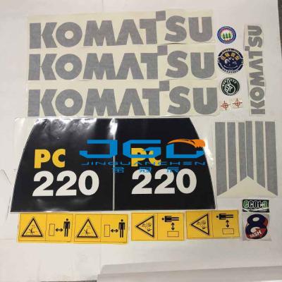 China Excavator Whole Machine Body Sticker PC130 PC160 PC200 PC240 PC360 Durable Vinyl Decal for sale