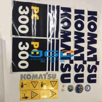 China Excavator Whole Machine Body Sticker PC130 PC160 PC200 PC240 PC360 Durable Vinyl Decal for sale