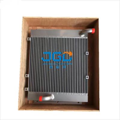 China Aluminum Plate Fin Heat Exchanger Excavator Radiator HD512 Engine Oil Cooler 2kg for sale