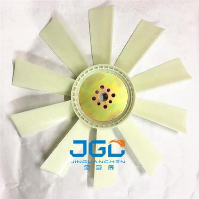 China Cummins 4BT3.9 Engine Cooling Fan Blade 3912753 Excavator Spare Parts 100% New for sale