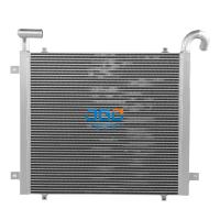 China Excavator Hydraulic Oil Radiator 196-8184 for E320C OEM Standard Metal New for sale