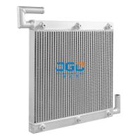China Excavator Hydraulic Oil Cooler for Hitachi EX60 EX60-1 4217470 0.3m² Aluminum for sale
