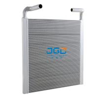 China Aluminium Hydraulic Oil Cooler 4370983 750x740mm For Hitachi EX200-5 Excavator Radiator for sale