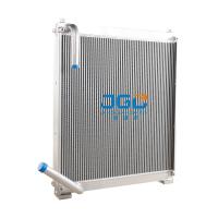 China Hitachi EX220-5 Excavator Radiator 4380050 Aluminum Oil Hydraulic Cooler 4286106 4448372 for sale