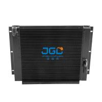 China Kato Excavator Radiator HD250-7 Hydraulic Oil Cooler Aluminum 100% New for sale