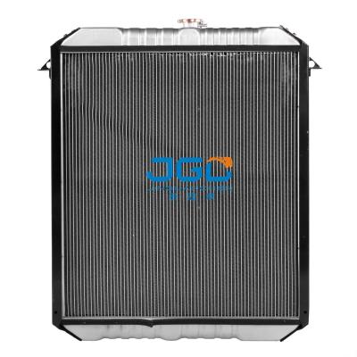 China Excavator Water Tank Radiator 2452U426S1 SK200-6E Aluminum 970x760mm Cooler Parts for sale