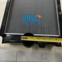 China 2302966 Aluminum Fan Radiator Excavator E345D Transmission  Radiator for sale