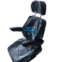 China Adjustable Excavator Seat with Retractable Seat Belt 12V Universal Driver Seat for sale