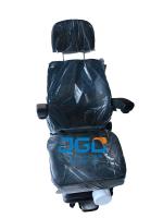 China Adjustable Excavator Seat with Retractable Seat Belt 12V Universal Driver Seat for sale