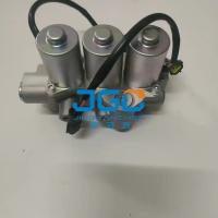 China Three-Way Solenoid Valve Assembly SK250-10 Excavator LQ35V00007F1 24V Hydraulic Control for sale