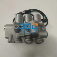 China Three-Way Solenoid Valve Assembly SK250-10 Excavator LQ35V00007F1 24V Hydraulic Control for sale