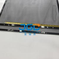 China ZAX200-6 Excavator Dust Screen 100% New High Strength Steel Mesh Maintenance Part for sale