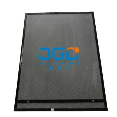 China ZAX200-6 Excavator Dust Screen 100% New High Strength Steel Mesh Maintenance Part for sale