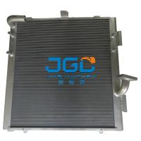 China Excavator SH350 Hydraulic Oil Cooler 24V Engine Parts Replacement High Efficiency Heat Dissipation for sale