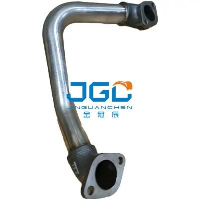 China SK200-8 J05E Excavator Engine EGR Cooler Intake Pipe Iron VH173081330A for sale