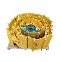 China EC420 EC380 Excavator Crawler Chain Chassis Components Forged Heat Treated 80mm Pitch for sale