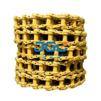 China EC420 EC380 Excavator Crawler Chain Chassis Components Forged Heat Treated 80mm Pitch for sale