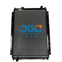 China PC220-7 Aluminum-Plastic Water Tank Radiator 206-03-71111 Excavator Cooling System for sale