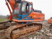 China Excavator Cab Front Windshield Lower Door for DH215-7 215-9 80G Tempered Glass for sale