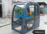 China SK330-8 360-7 230 Excavator Front Windshield Lower Rear Door Rear Arm Glass Fittings for sale
