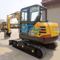 China SY60C Excavator Windshield Replacement Parts 6mm Tempered Glass Construction Machinery Maintenance for sale