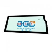 China Excavator Windshield Right Arm Glass for PC56-7 PC57 PC70-8 PC60-8 1200mm x 800mm for sale