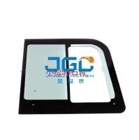 China Excavator Windshield Right Arm Glass for PC56-7 PC57 PC70-8 PC60-8 1200mm x 800mm for sale