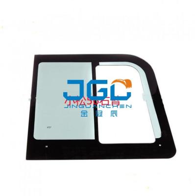 China Excavator Windshield Right Arm Glass for PC56-7 PC57 PC70-8 PC60-8 1200mm x 800mm for sale