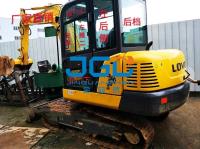 China Excavator Tempered Glass 60D Front Rear Door Lower Side Right Arm Windshield for sale