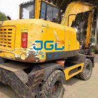 China XH906L 907 75 Excavator Window Glass Front Damper Upper Lower Tempered Glass 75mm for sale