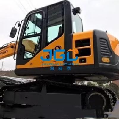 China Excavator B70 Front Windshield Tempered Glass Push Up Down Rear Side Window Door 1 Set for sale