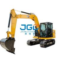 China Excavator Left Door Push Pull Window Arm Glass 307 309 Windshield Replacement for sale