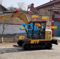 China Excavator Left Door Push Pull Window Arm Glass 307 309 Windshield Replacement for sale